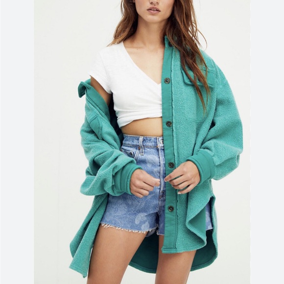 Free People | Jackets & Coats | Free People Womans Ruby Shirt Jacket ...